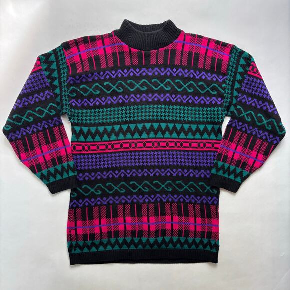 Lord & Taylor Young Americans | Sweaters | Vintage 8s Mock Neck ...